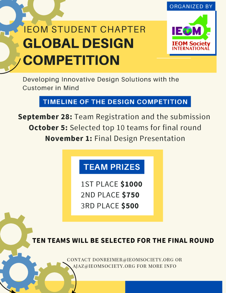 Global Design Competition | IEOM