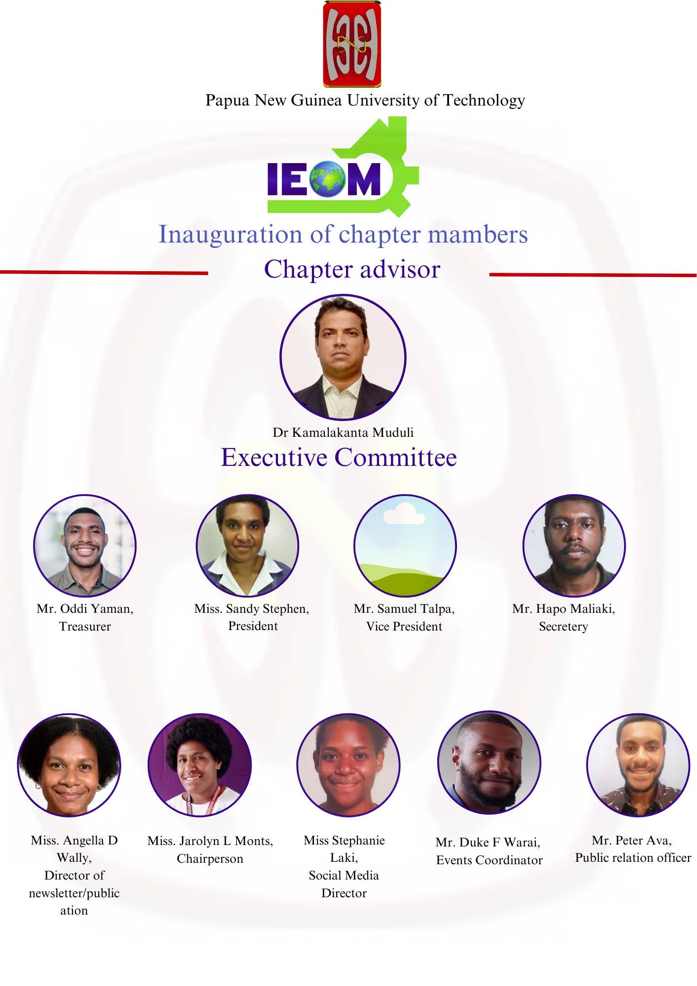 Papua New Guinea University of Technology | IEOM